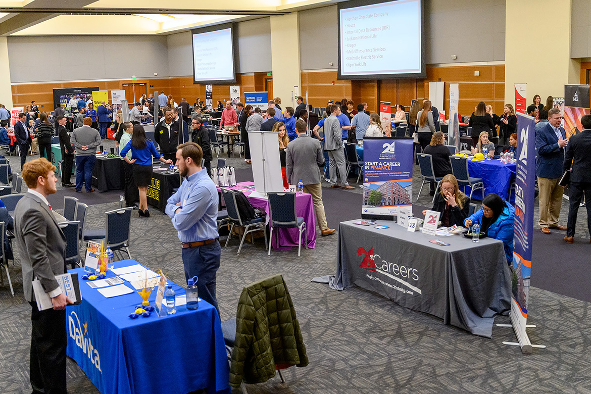 MTSU business majors seek job, internship options at BEST Career Fair [+VIDEO] – MTSU News