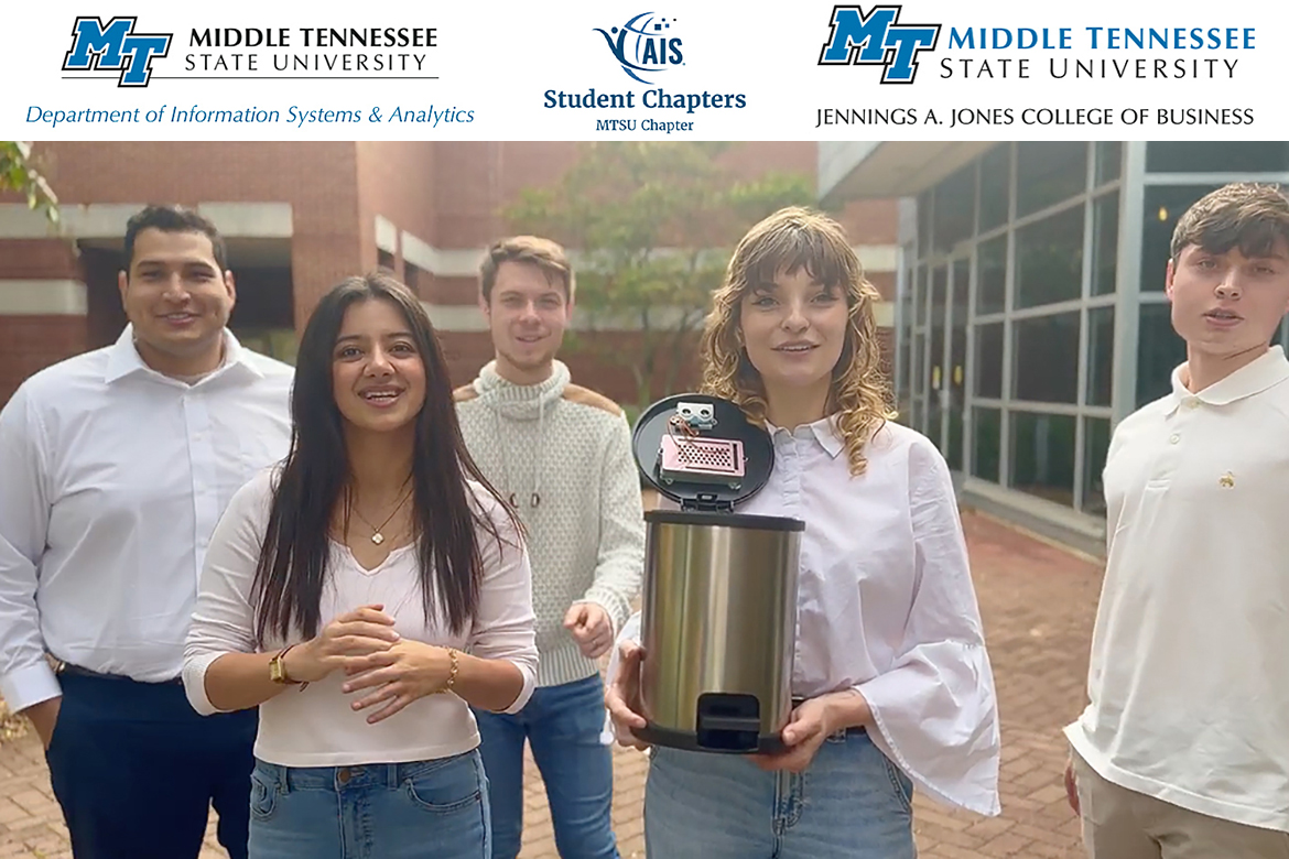 MTSU business students tie for top spot in international software ...